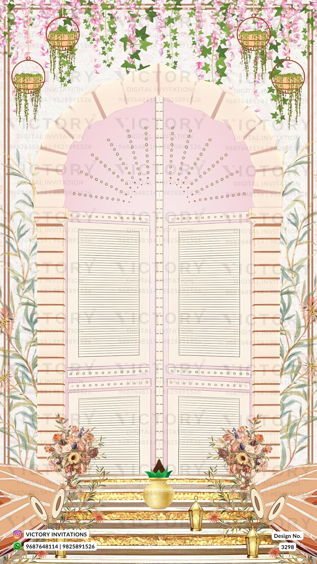 Wedding ceremony invitation card of hindu gujarati marwari family in E ...