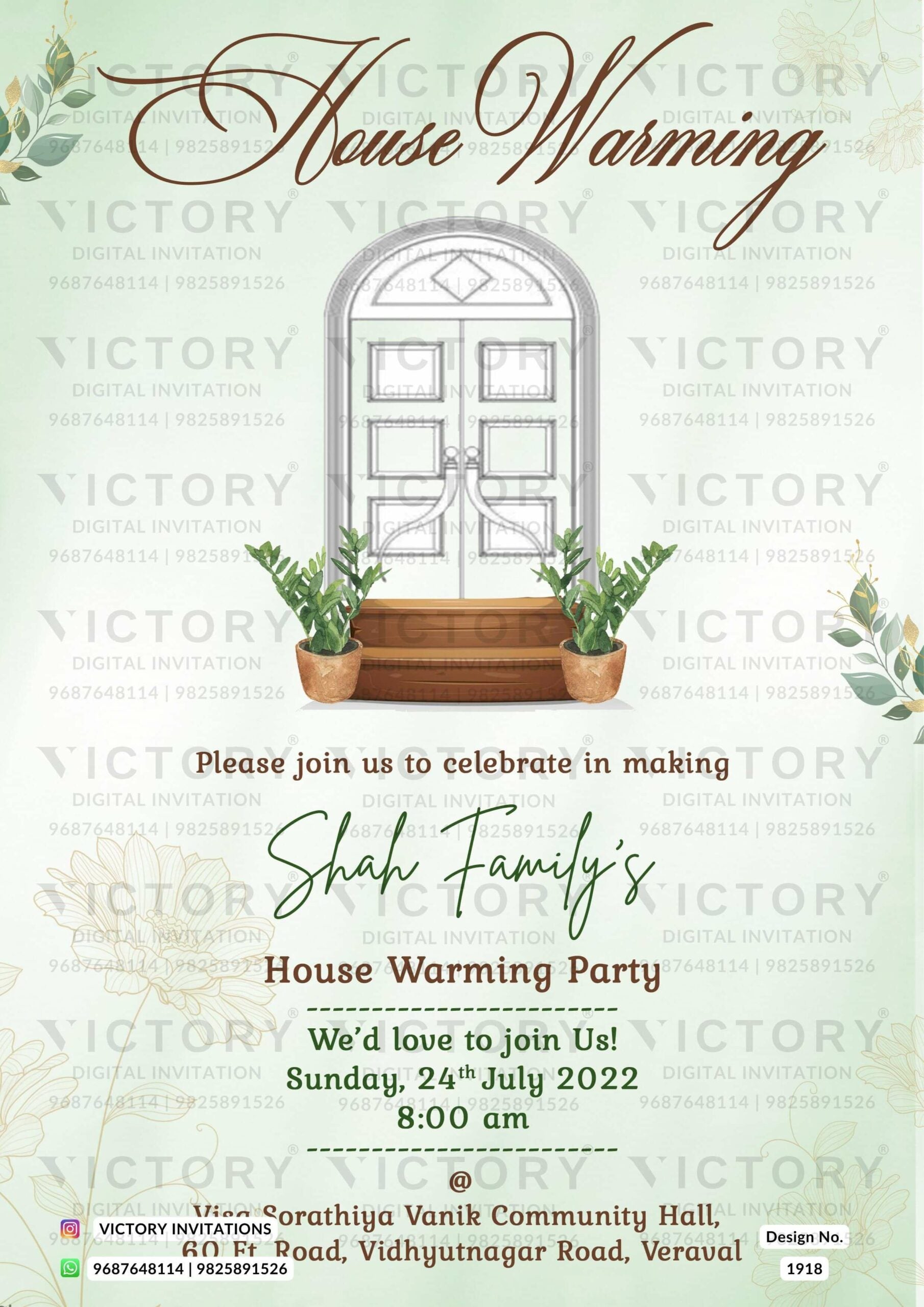 Property Invitation Card