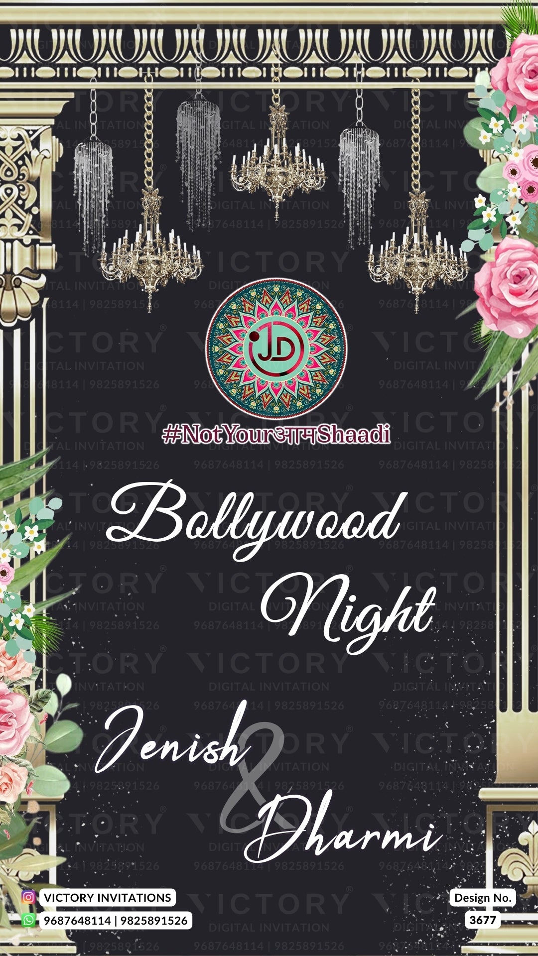 Sangeet Sandhya Welcome Standee design in english language with chande ...