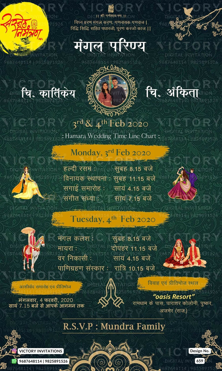 Wedding Hindi – Victory Invitations